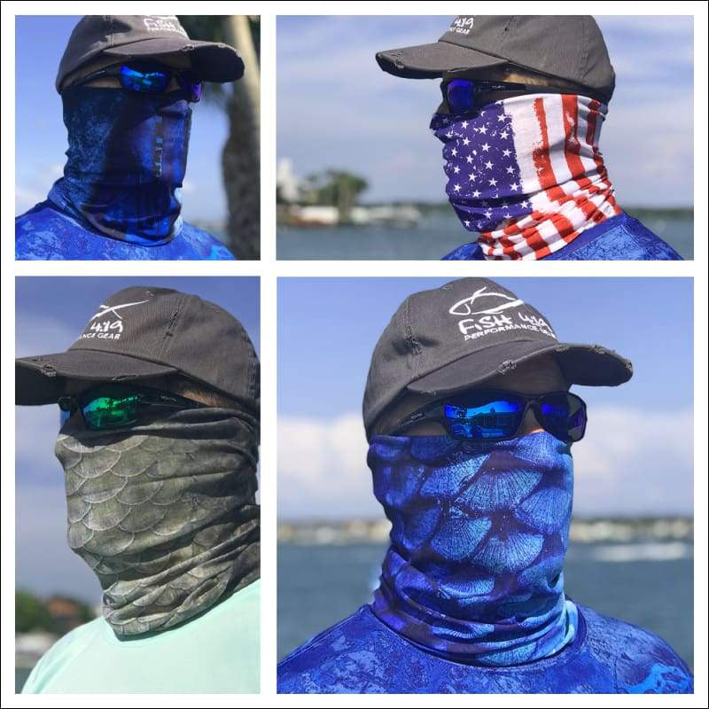 Fish 419 Performance Gear - Fish 419 Fishing Sun Gaiter - 9 Designs